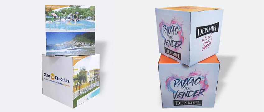 Cubo, prático e impactante que você vai querer! | F9 - Comunicação Visual